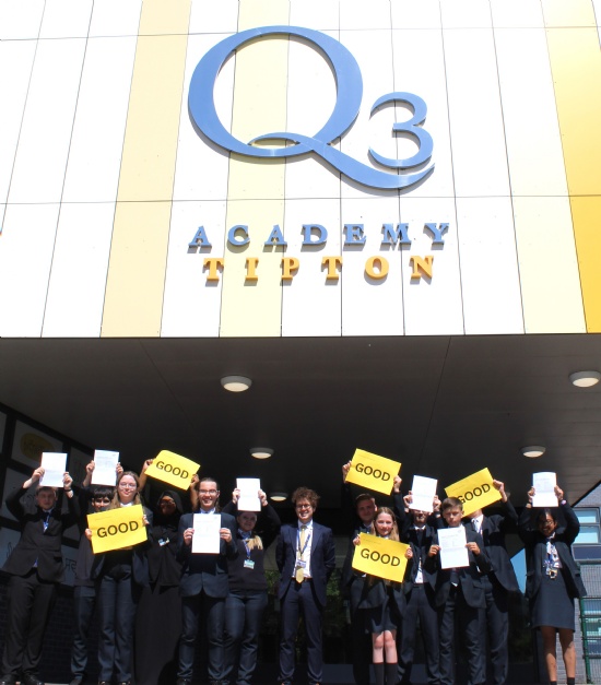 The Mercian Trust - Q3 Academy Tipton makes history with the first Good Ofsted inspection since ...